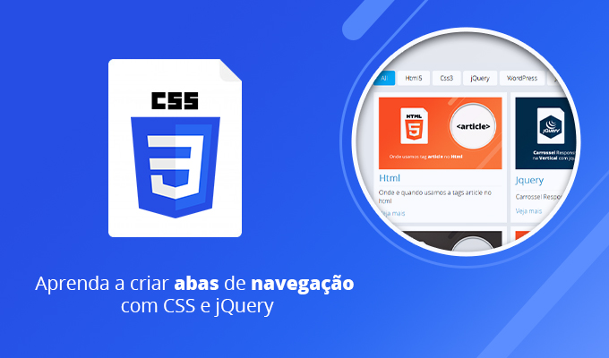 Tab Css - Tab Nav Responsivo com CSS e jQuery