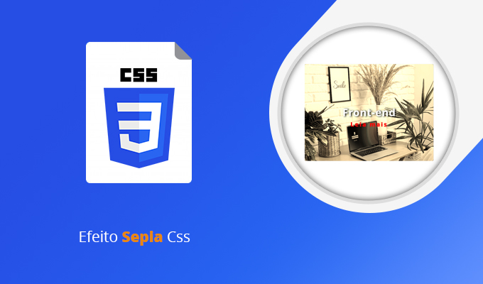 Efeito Sepia Css