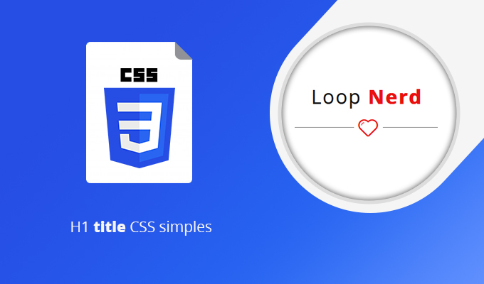 H1 Title Css Simples C digos Html E Css Prontos Para Sites